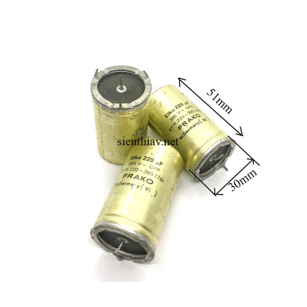 Tụ Elko 220uF - 385V (Tu164)